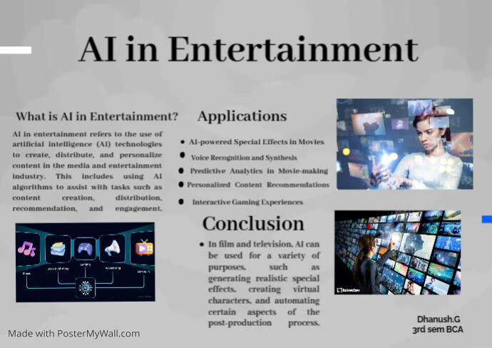Artificial Intelligence theme template | PosterMyWall