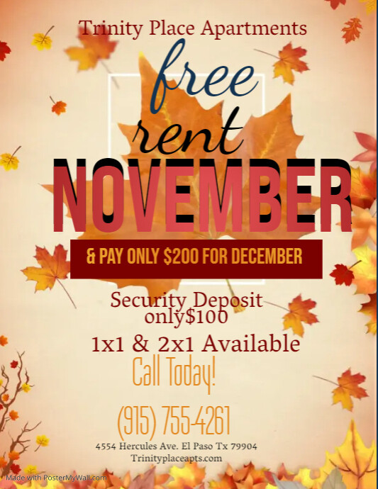 AUTUMN STORE SALE Event Flyer Template | PosterMyWall