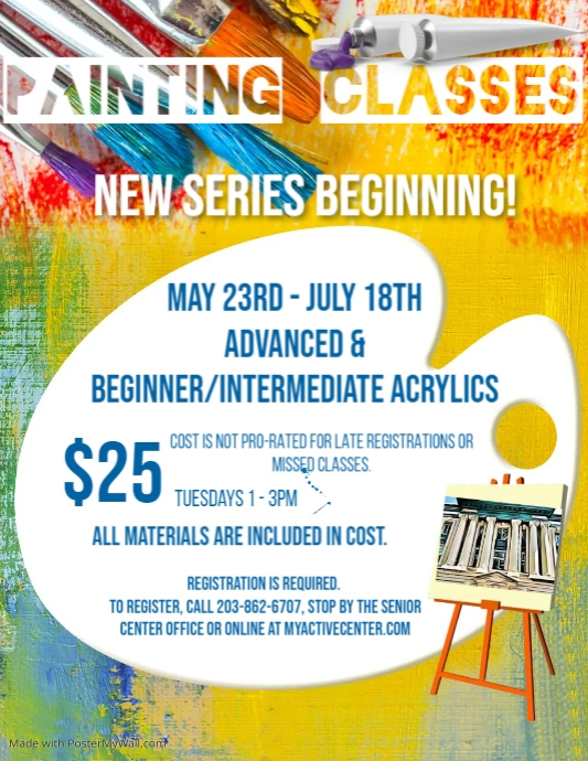 PAINTING CLASSES | PosterMyWall