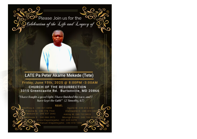 BEREAVEMENT CARDS | PosterMyWall