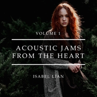 Acoustic guitar album cover design Template | PosterMyWall