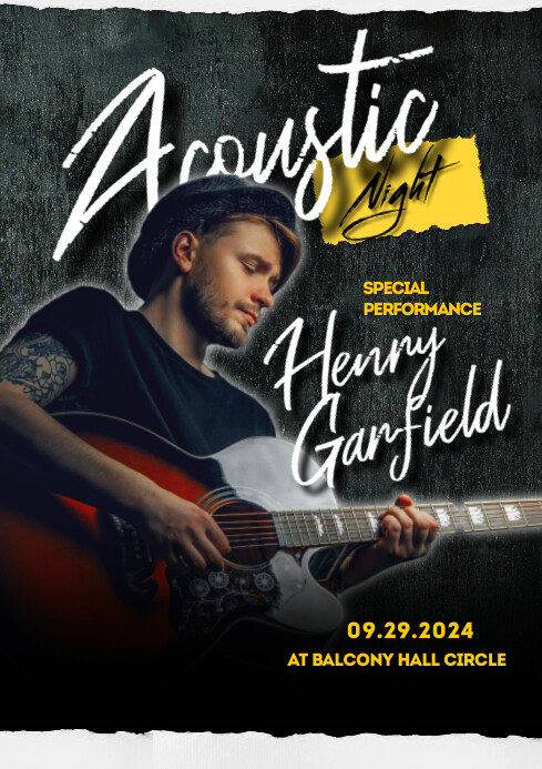 Acoustic Night Template | PosterMyWall