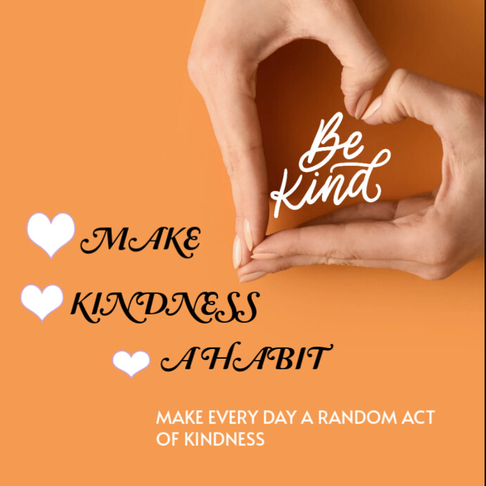 Modèle Act Of Kindness Instagram Post | PosterMyWall