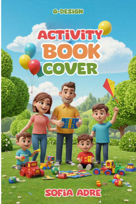 Copy of Activity Book Template | PosterMyWall