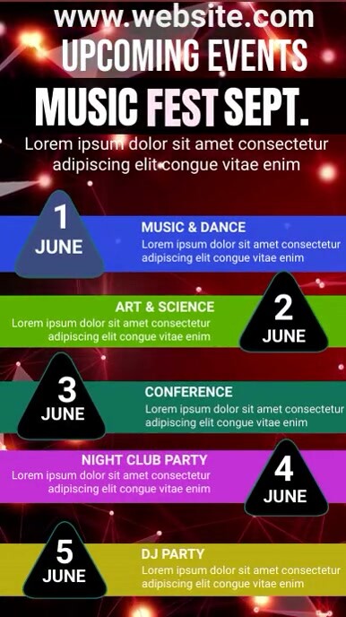 activity list Template | PosterMyWall