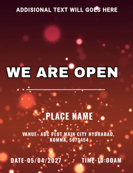 activity list Template | PosterMyWall