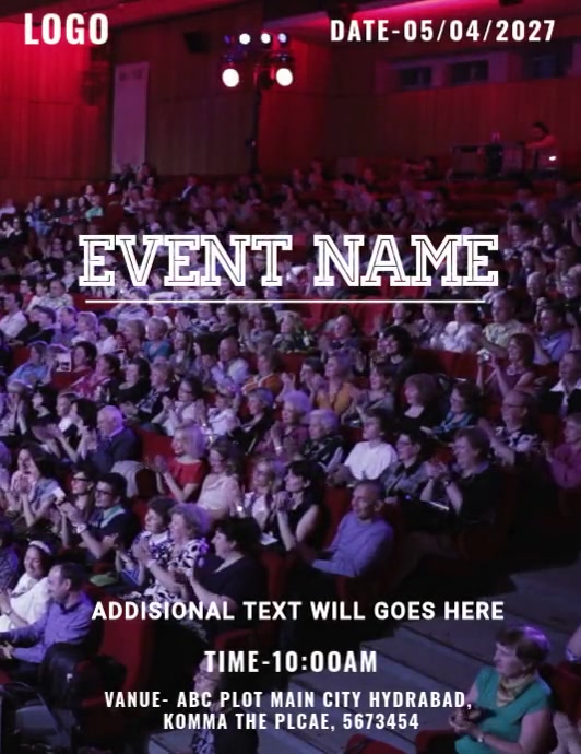 activity list Template | PosterMyWall