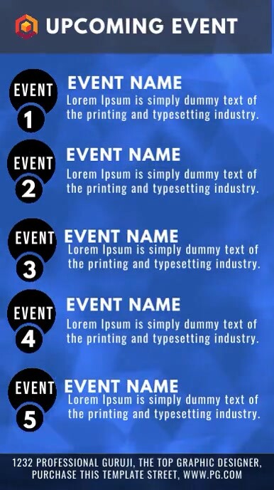 activity list Template | PosterMyWall