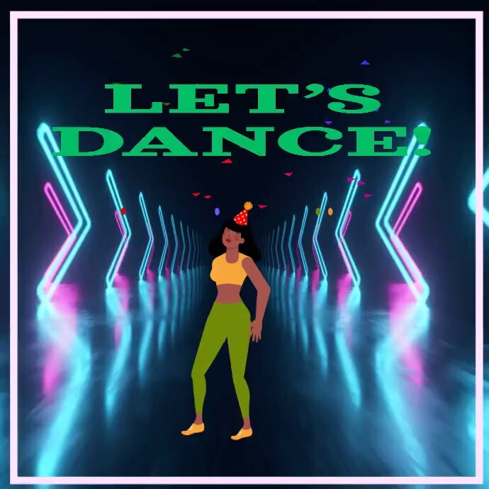 Ad of Dance Studio with Silhouette of Dancers Template | PosterMyWall