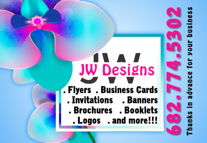 Copy of Copy of jw designs | PosterMyWall