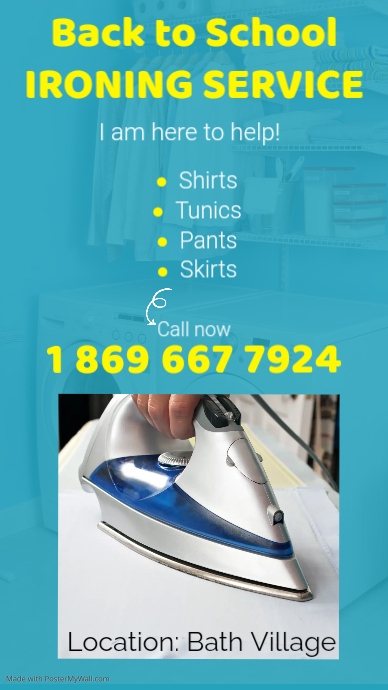Laundry Service Ad | PosterMyWall