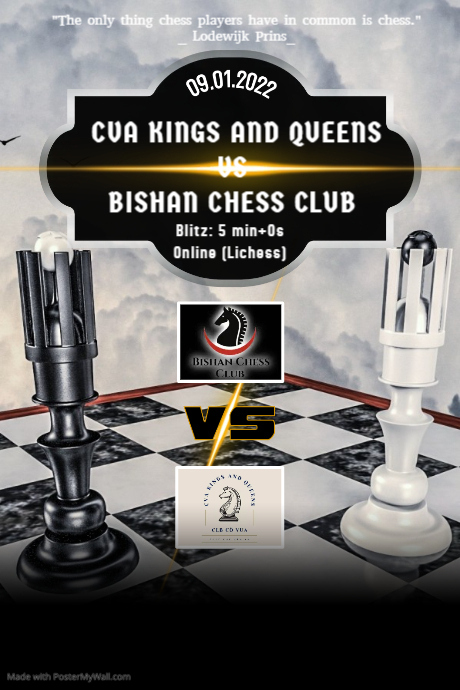 Copy of Copy of Chess Tournament Poster Template | PosterMyWall