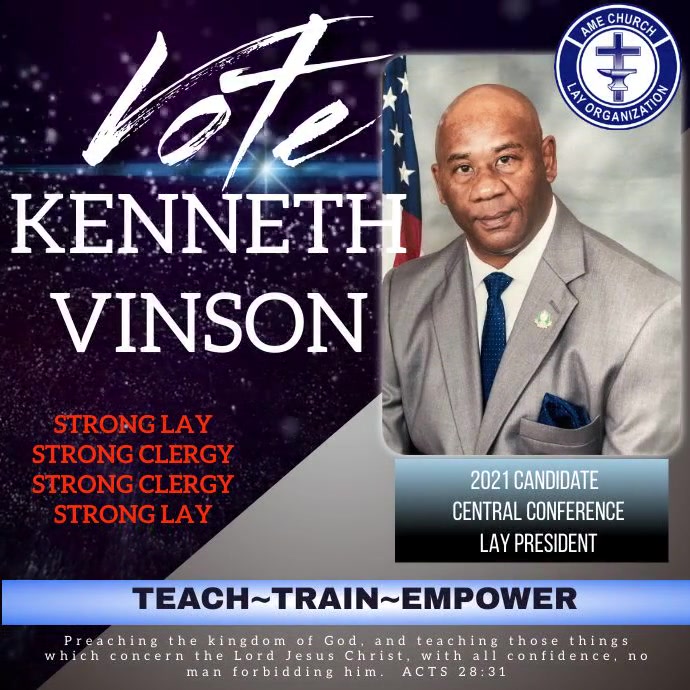 Copy of Kenneth Vinson Campaign Flyer | PosterMyWall