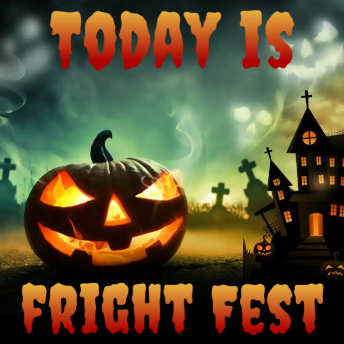 Fright Fest Countdown | PosterMyWall