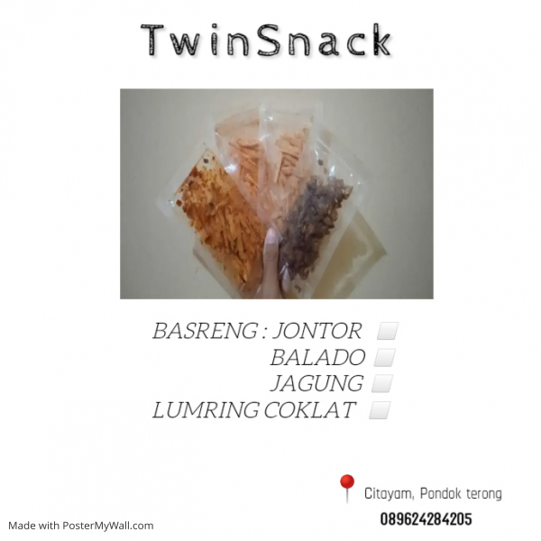 Salinan Snack business logo template | PosterMyWall