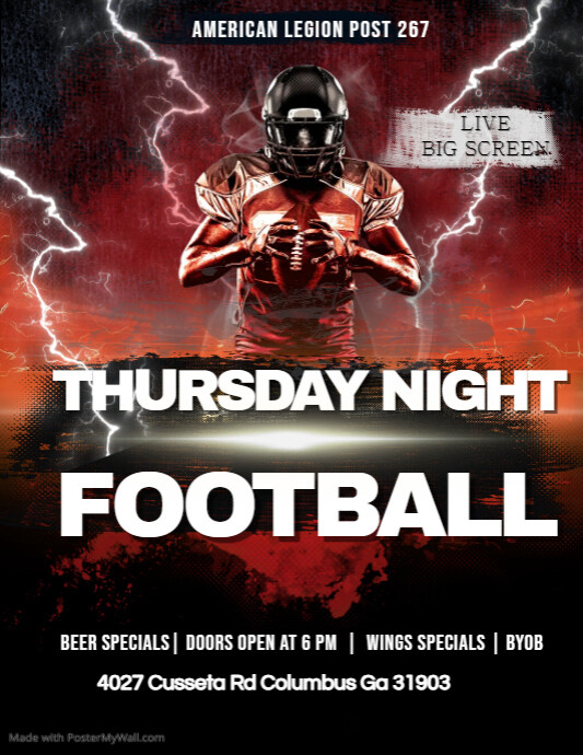 Football Flyer | PosterMyWall