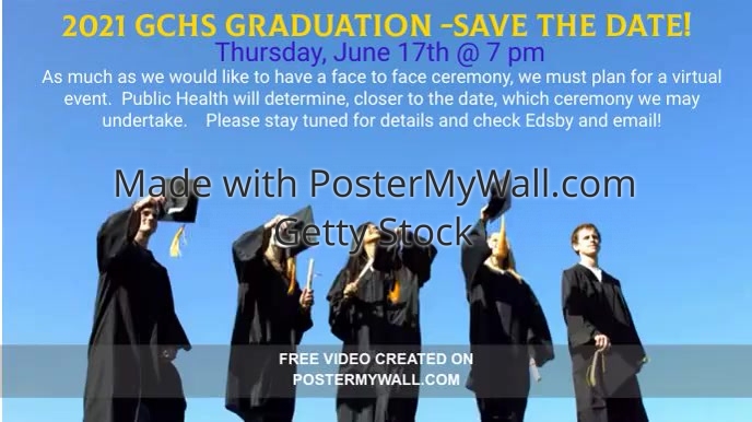 Copy of Congratulatory Graduation Video Template | PosterMyWall