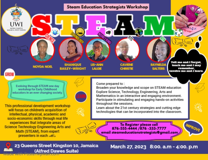 Copy of uwi shanique | PosterMyWall