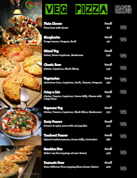 veg pizza | PosterMyWall