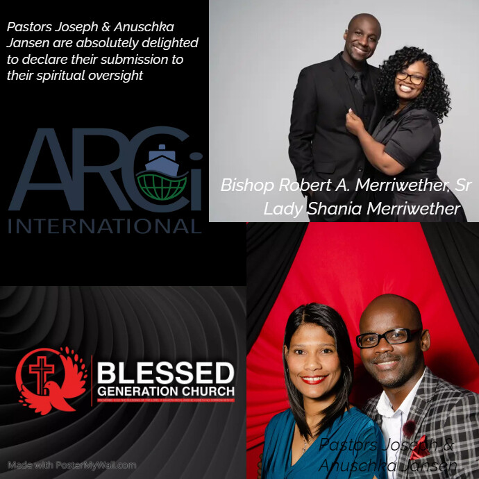 Copy of Blessed Generation & ARCi Affiliation | PosterMyWall