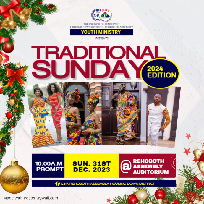 Copy of Crossover, 31st Night Church Flyer Template | PosterMyWall