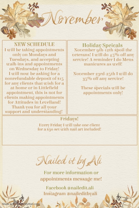 November Newsletter | PosterMyWall