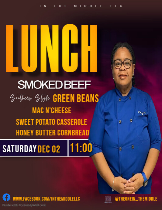 Lunch Hour Service | PosterMyWall