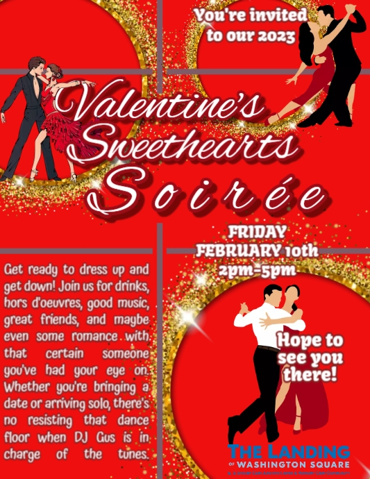 valentines day dance competition template (2) | PosterMyWall