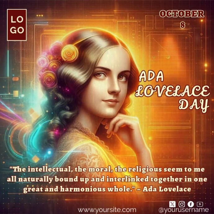 Copy of Ada Lovelace Day | PosterMyWall