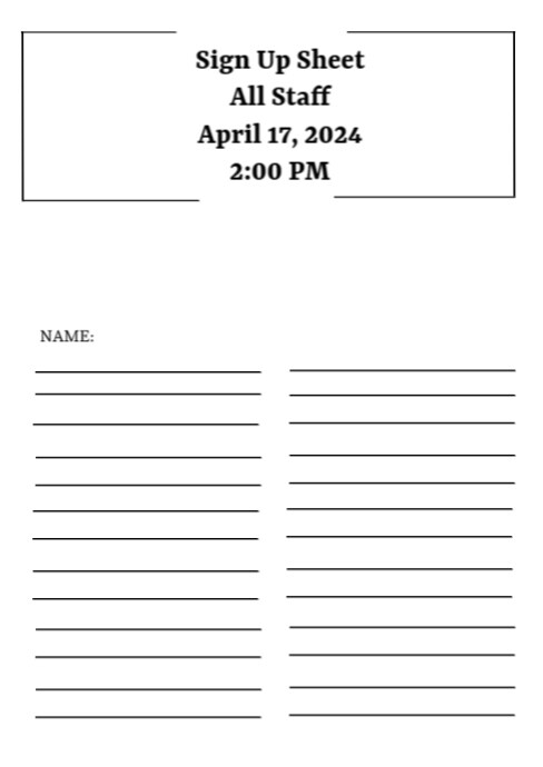 Drive in Sign up (1) | PosterMyWall