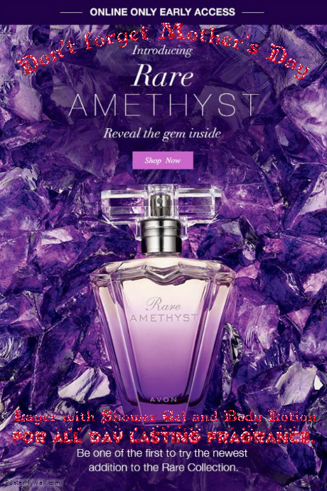 Rare Amethyst Early Access by Avon | PosterMyWall