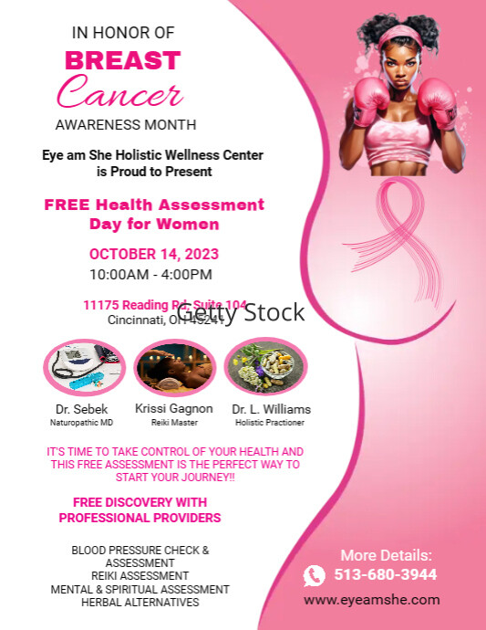 EAS Free Health Assessment Event BrCa | PosterMyWall