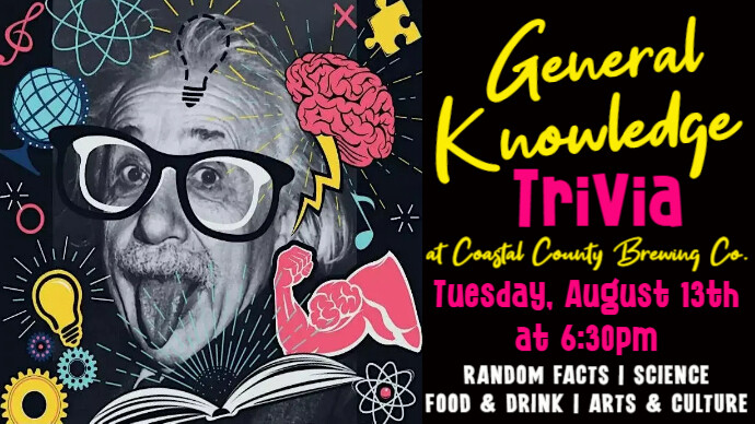 Copy of GENERAL KNOWLEDGE TRIVIA | PosterMyWall