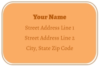Address label Template | PosterMyWall