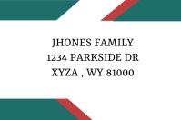 Address Label return White and Clear Template | PosterMyWall