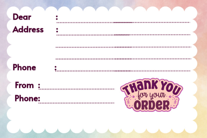 Address label Templat | PosterMyWall