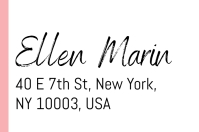 Address Label Envelop postal label Template | PosterMyWall