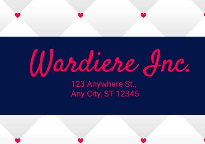 Address Label Template | PosterMyWall