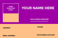 address label card Template | PosterMyWall