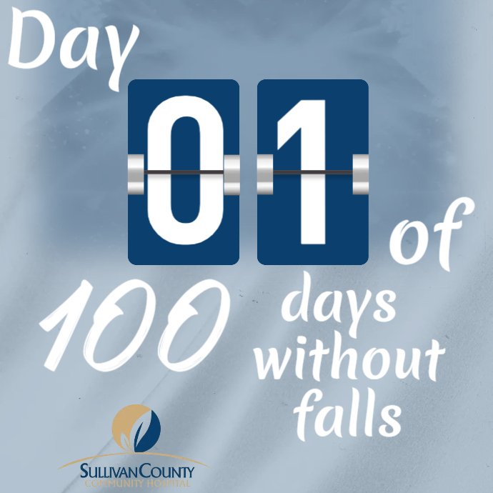 100 Days without falls D2) | PosterMyWall