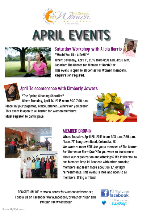 April 2015 Events | PosterMyWall