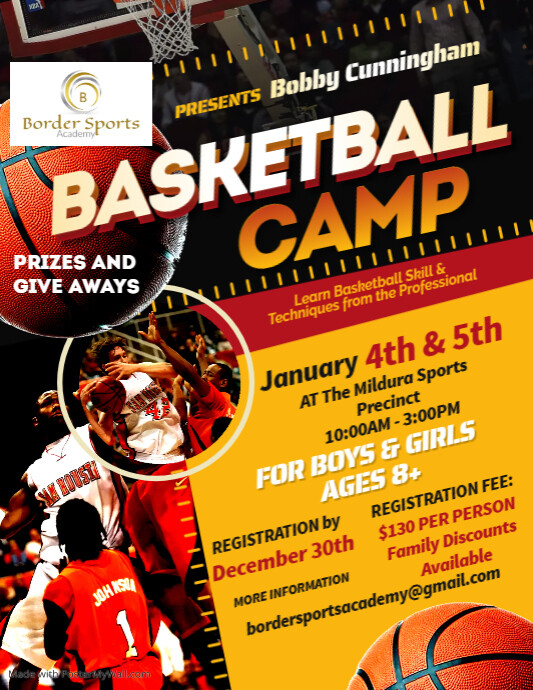 Basketball Camp Flyer | PosterMyWall