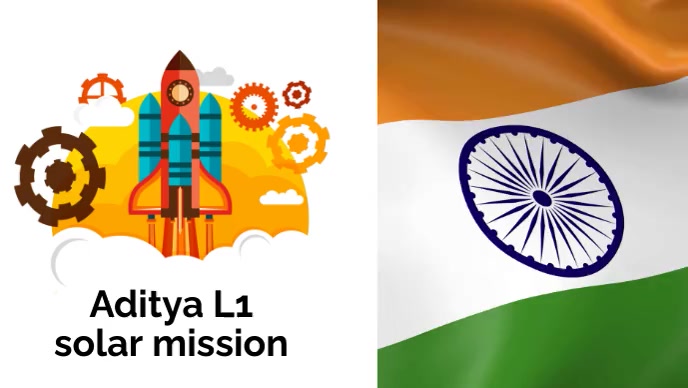 Aditya L1 solar mission India Thumbnail Template | PosterMyWall