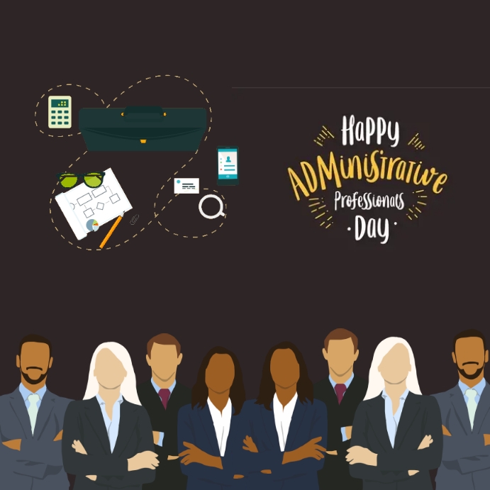 Copy of Admin day | PosterMyWall