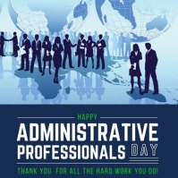 Admin day Template | PosterMyWall