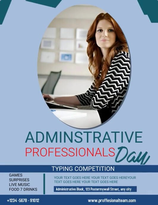 Admin Professionals Day Template | PosterMyWall