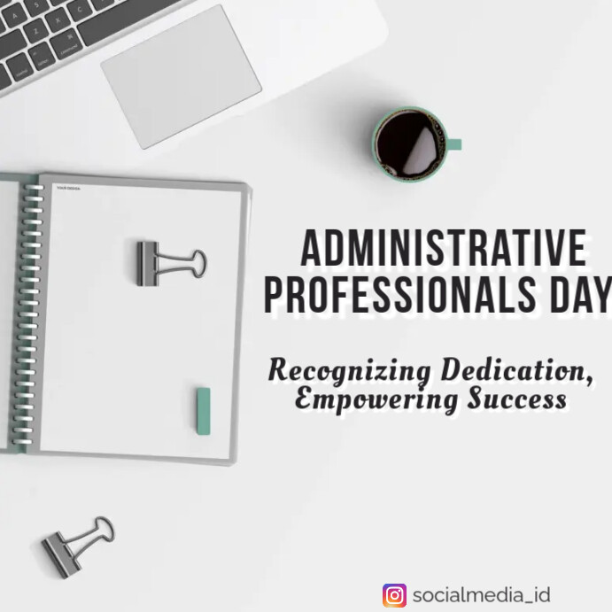 Administrative professionals day Template | PosterMyWall