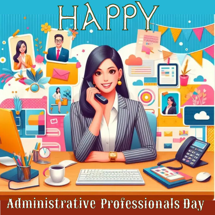 Copy of Administrative Professionals Day flyer | PosterMyWall