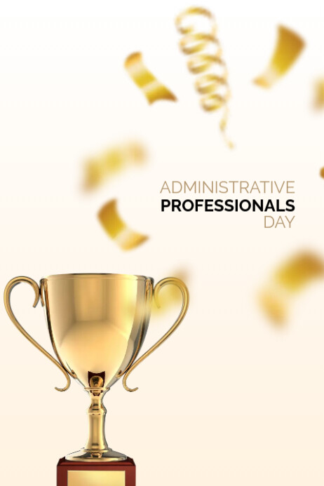 Administrative Professionals Day Poster Template | PosterMyWall