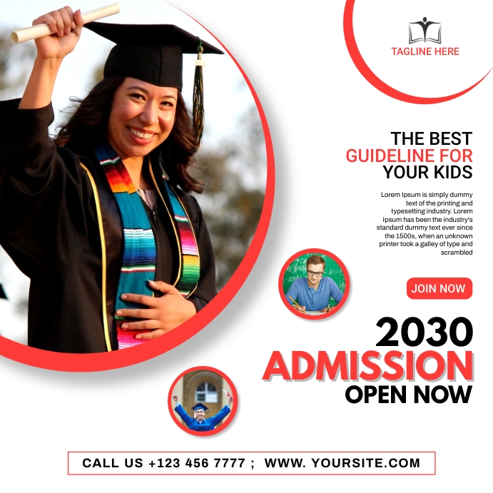 ADMISSION FLYER Template | PosterMyWall